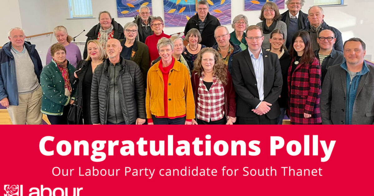 Polly Billington elected as our MP candidate - East Thanet Labour